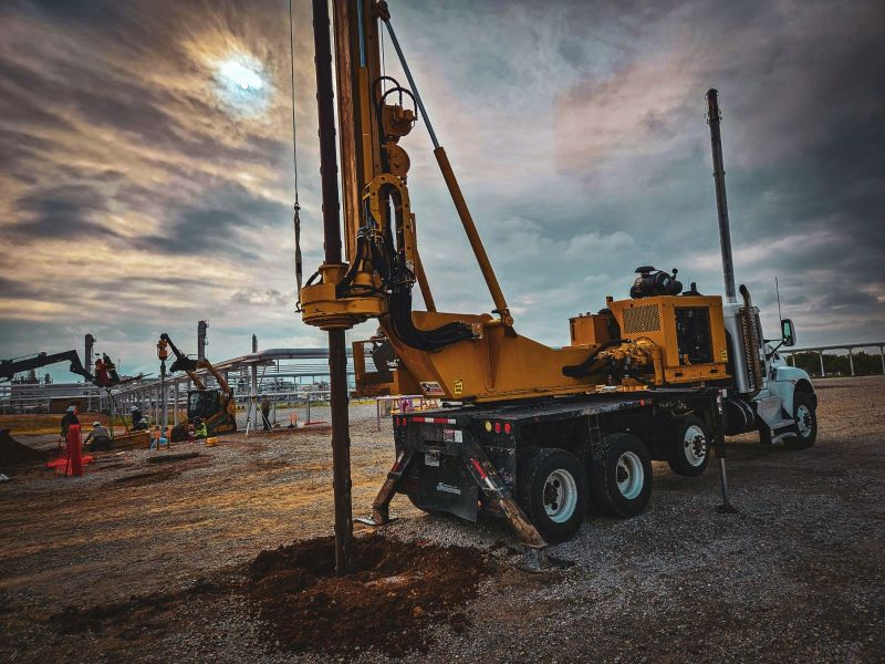 Auger Cast-In-Place Piles | 817-609-4180 | Vantage Construction Services